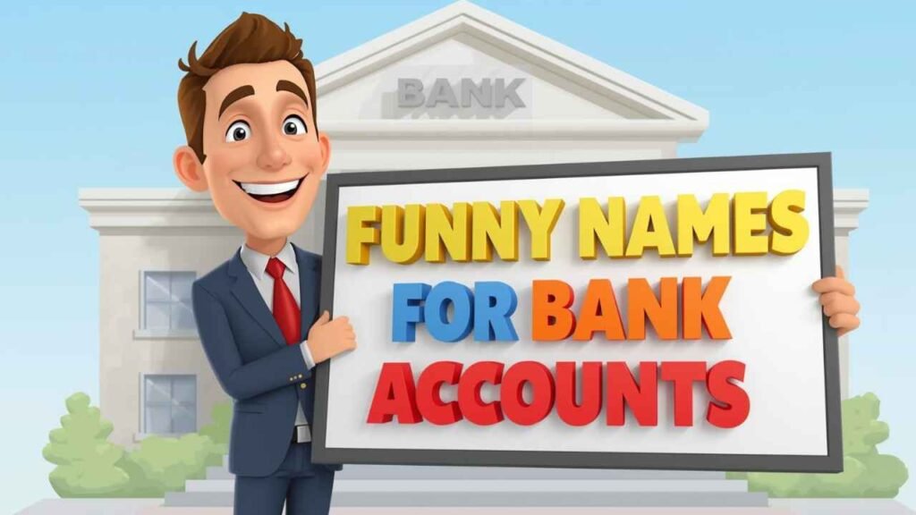 200+ Funny & Creative Names for Bank Accounts - Namesflicker