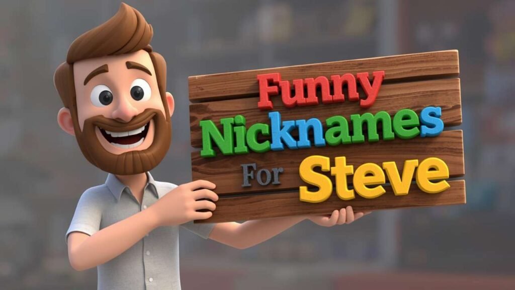 160+ Funny Nicknames for Steve - Namesflicker